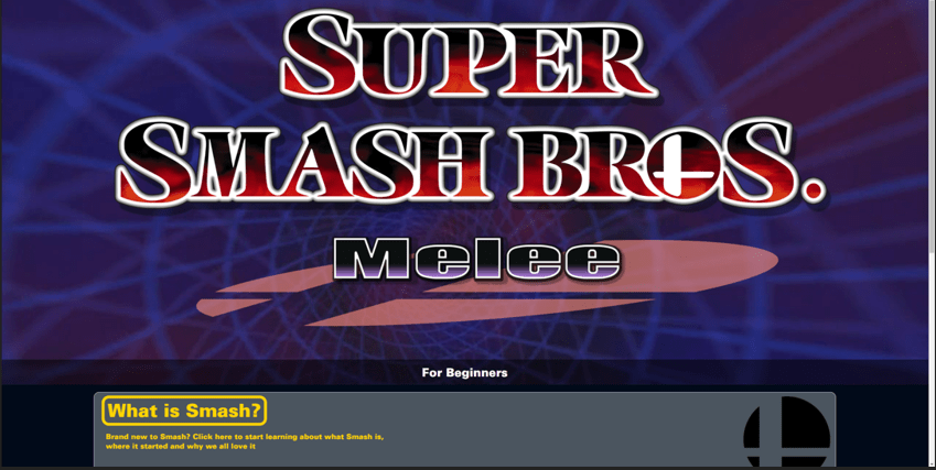 GitHub - BenpaiXD/Super-Smash-Bros.-Melee-for-Beginners: A website all about SSBM for beginners ...