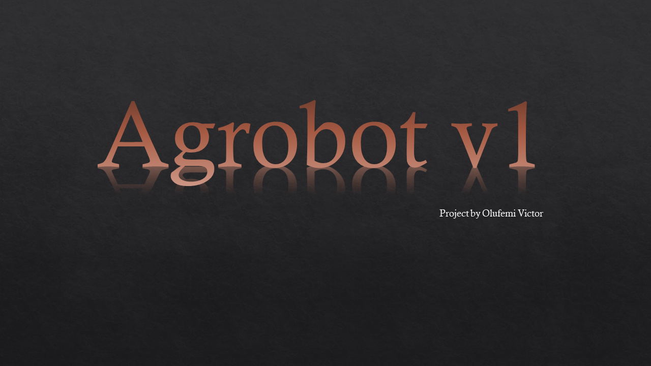 GitHub - osinkolu/Agrobot: Agrobot is the modern farmer's A.I assistant, Agrobot is built to ...