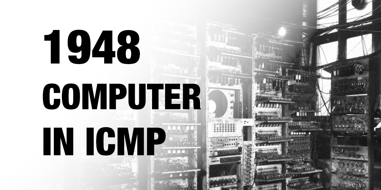 GitHub - hrvach/babyping: A computer from 1948 in ICMP packets