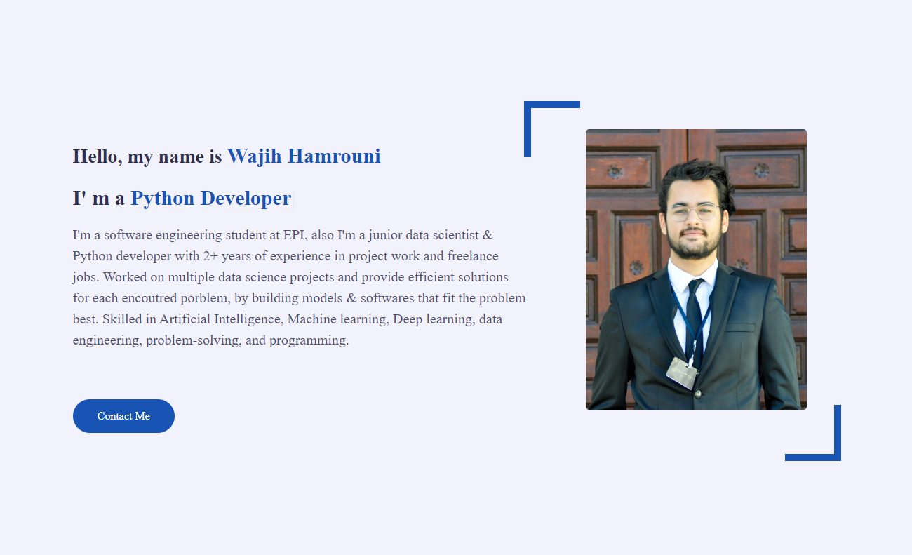 GitHub - Wajih24/Wajih_Portfolio: This is my simple portfolio to introduce myself set my ...