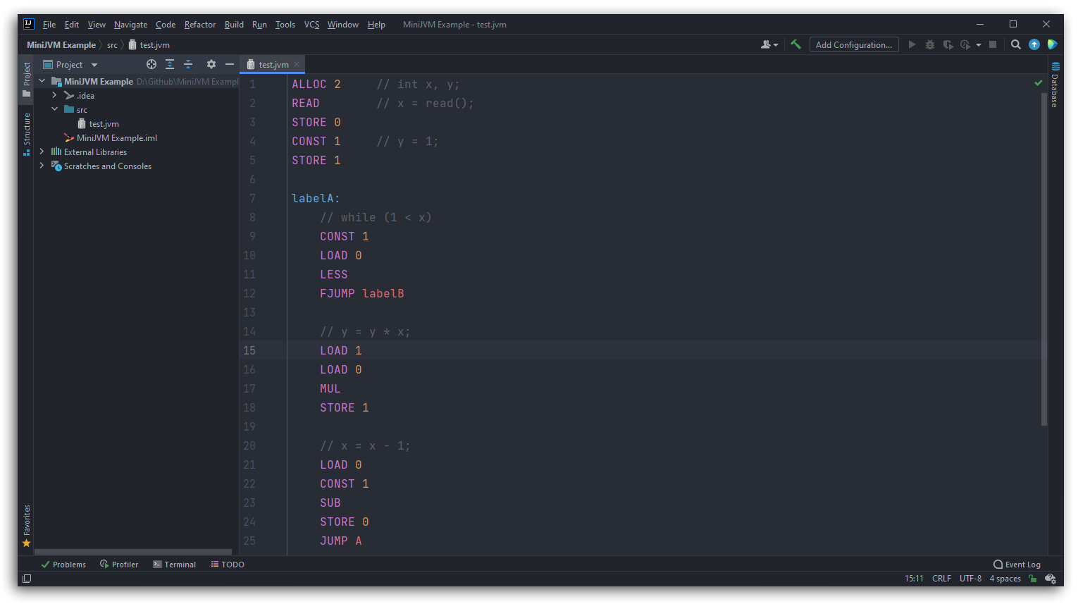 GitHub - EweLoHD/MiniJVMSyntaxHighlighter: IntelliJ IDEA Plugin for the ...