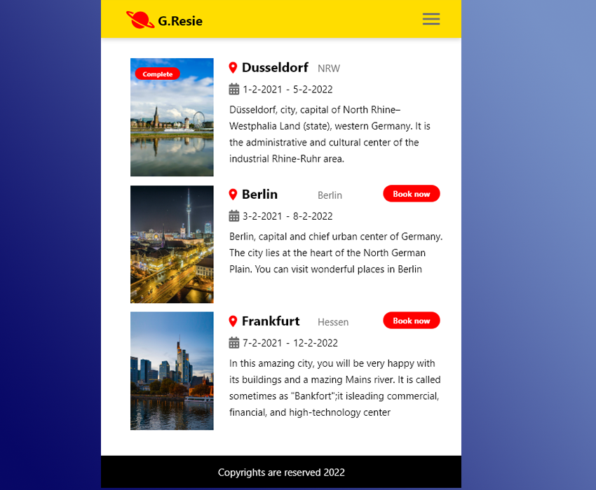 GitHub - Tamer-E-Amer/Travel-Journal-App: simple design with (React) for trip card list for ...