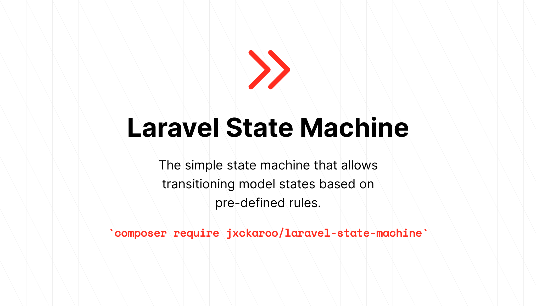 Github Jxckaroo Laravel State Machine A Simple Laravel State Machine To Handle Model