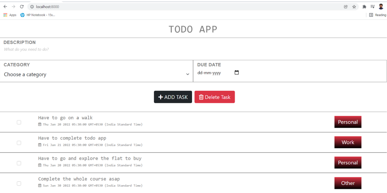 GitHub - Hamm-14/todo_app: An app which keeps track of daily tasks than an individual to perform