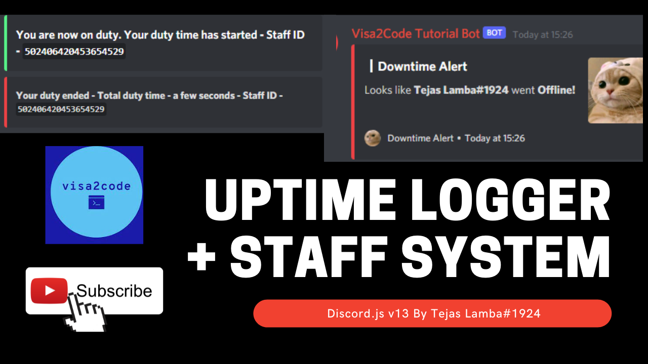 GitHub - The-Rainbow-Studios/Uptime-Logger-For-both-Humans-and-Bots-Staff-Uptime-Logger-for-your ...