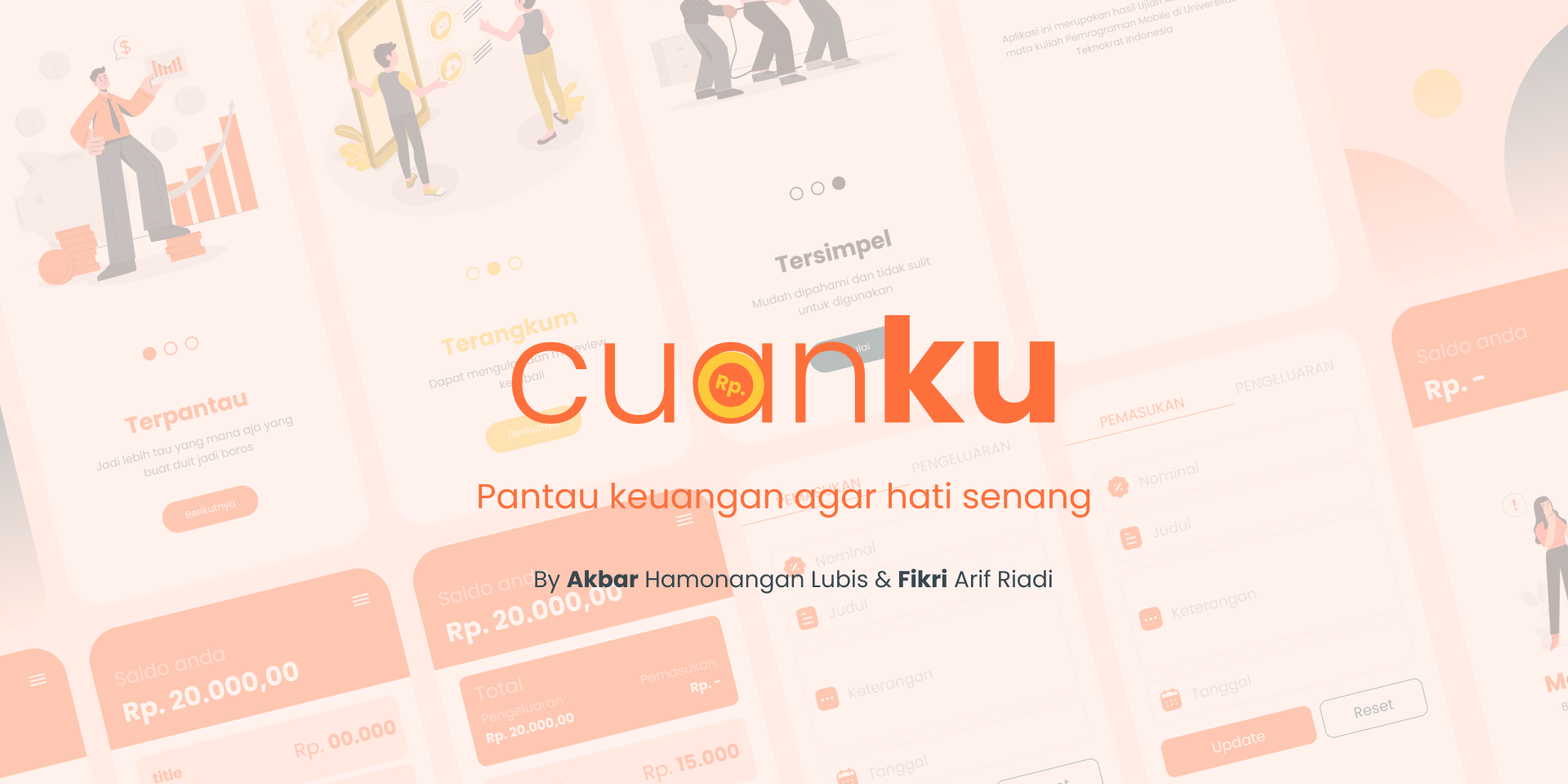 GitHub - akbarhlubis/cuanKu: Pengelola Keuangan Harian