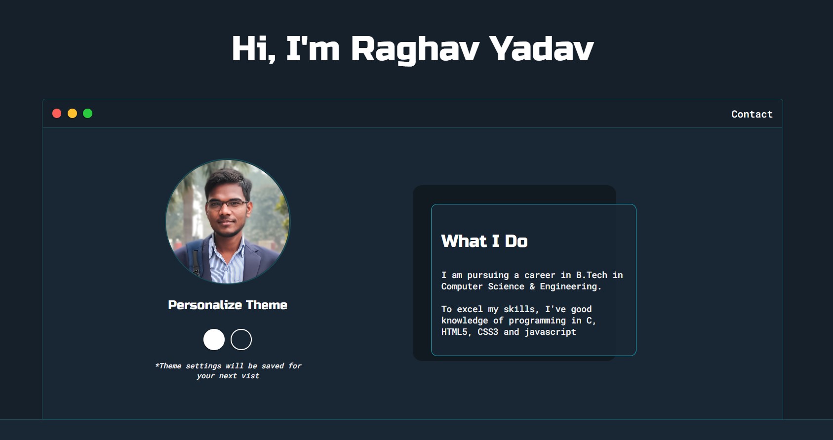 Github Raghavkrishnet Portfolio