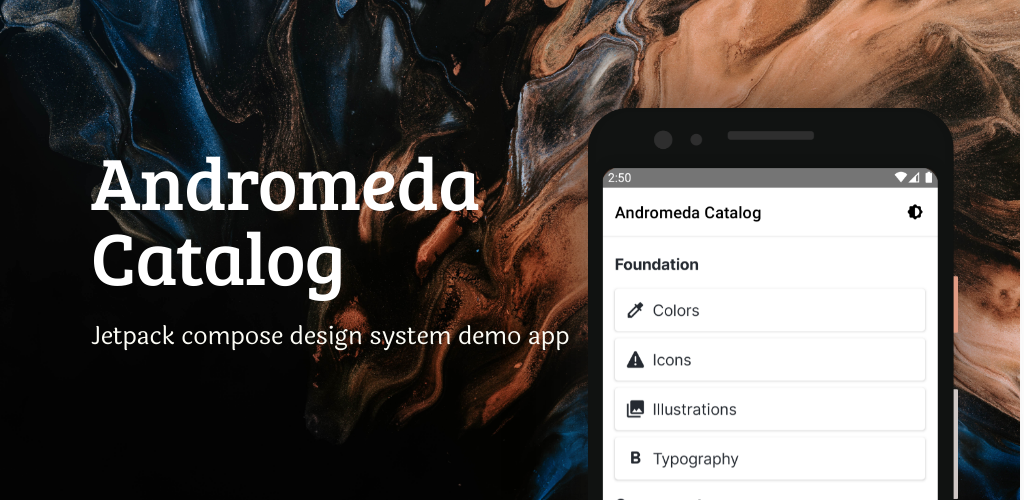 GitHub - aldefy/Andromeda: Compose design system - Andromeda
