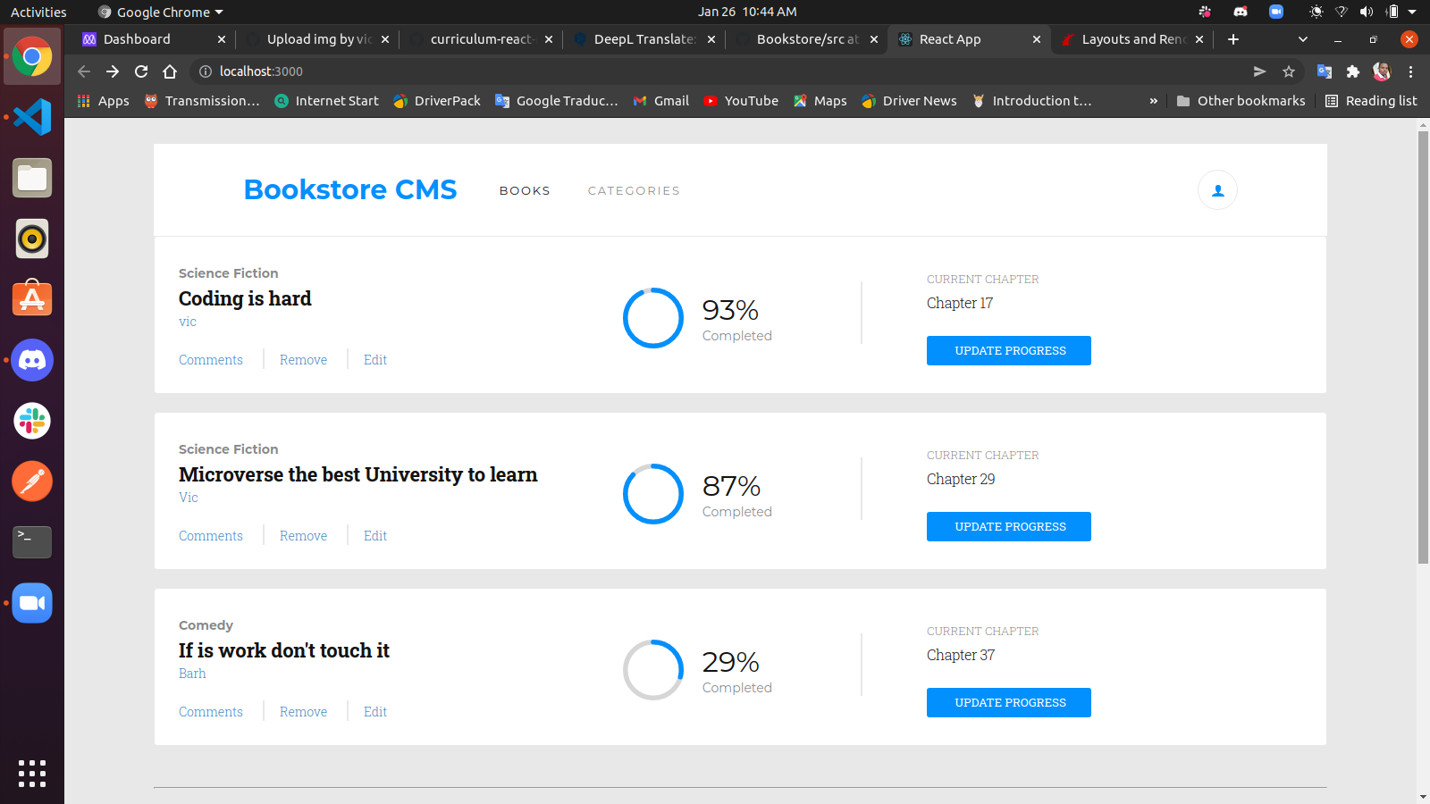 GitHub - vic778/Bookstore: Bookstore is an app that allows you to ...