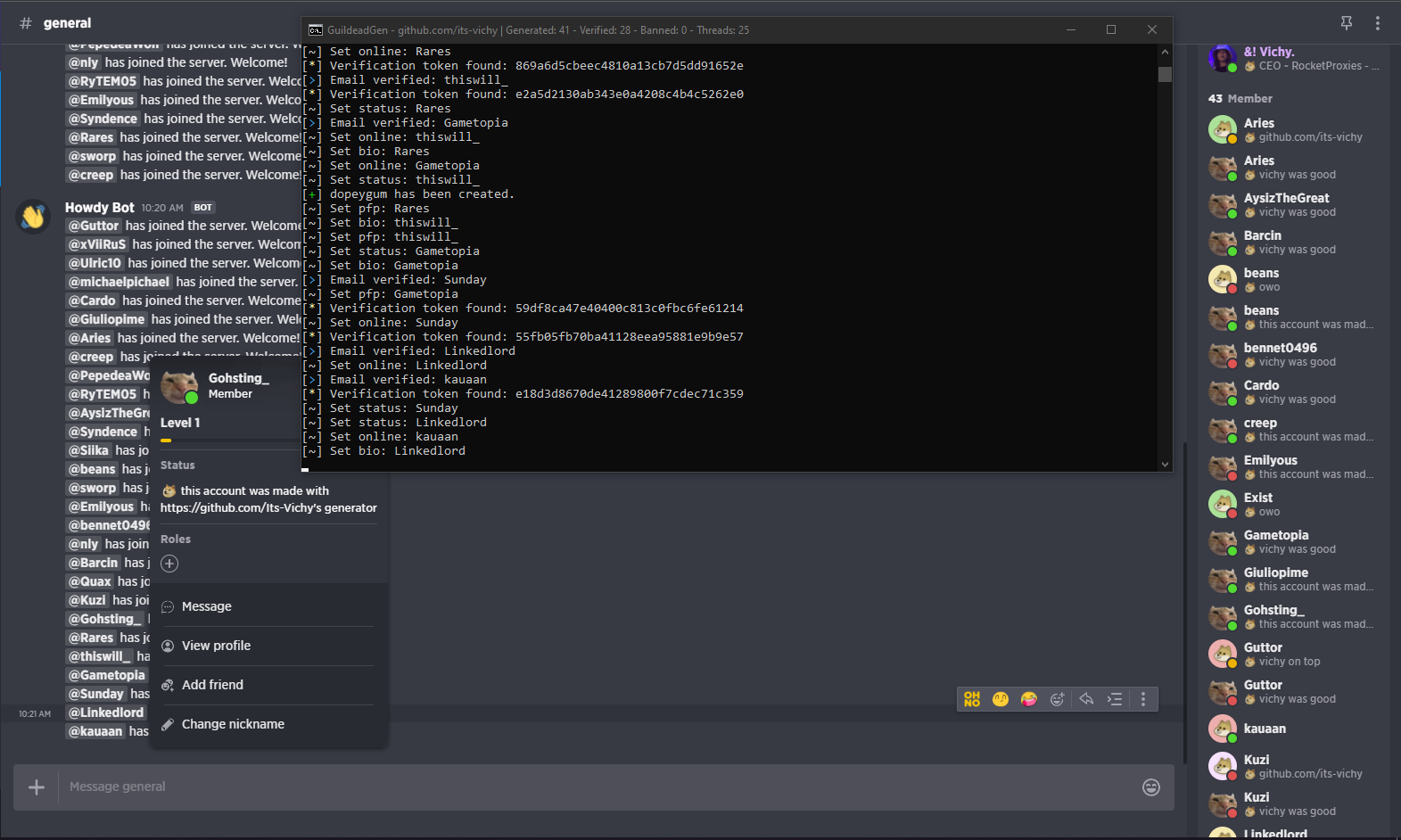 guilded · GitHub Topics · GitHub