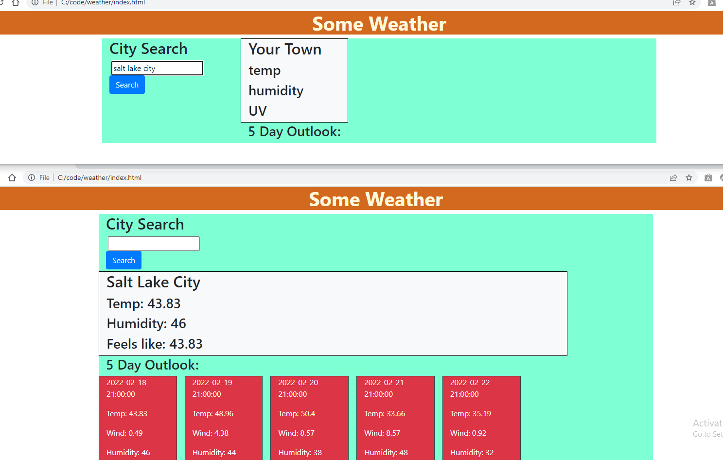 GitHub - tyarchy/weather