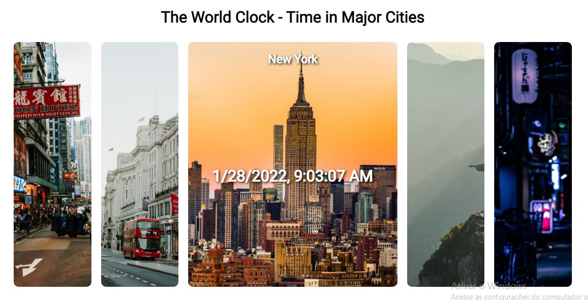 GitHub - Isabel-Valentim/world-clock-time-in-major-cities: Clocks that ...
