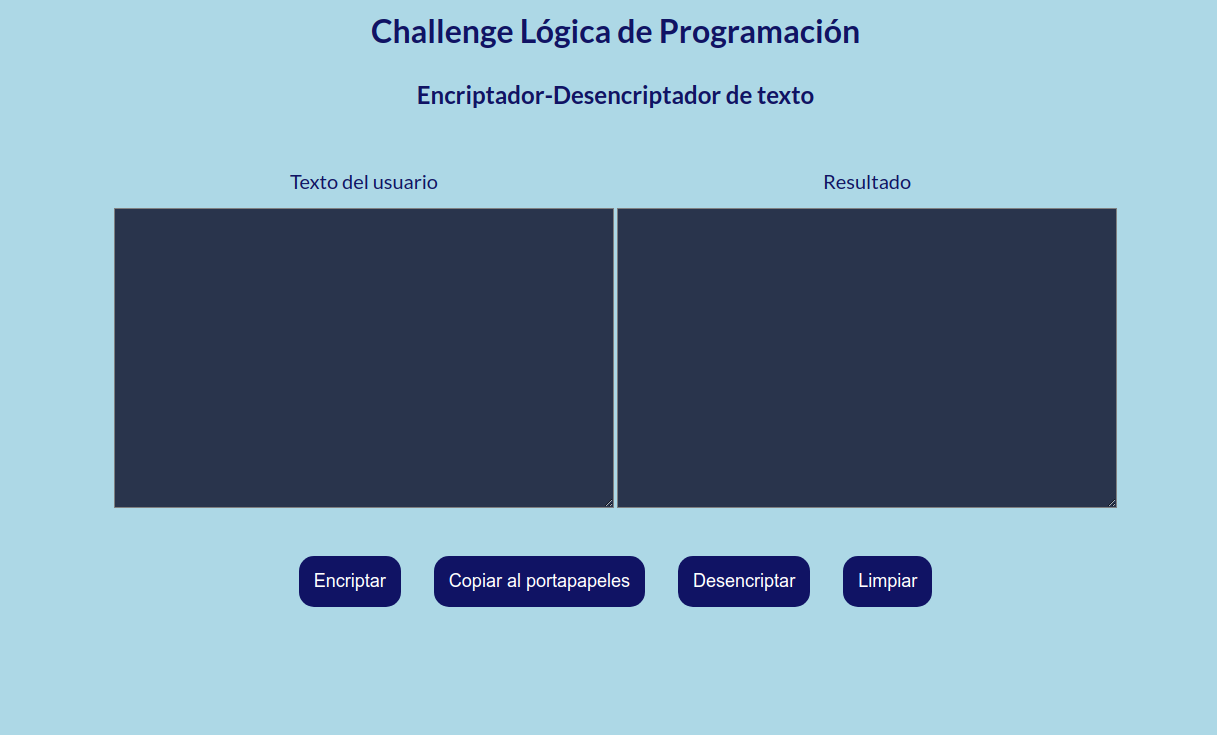 GitHub - nicocejas/encriptador-desencriptador: Encriptador-Desdencriptador de texto realizado ...