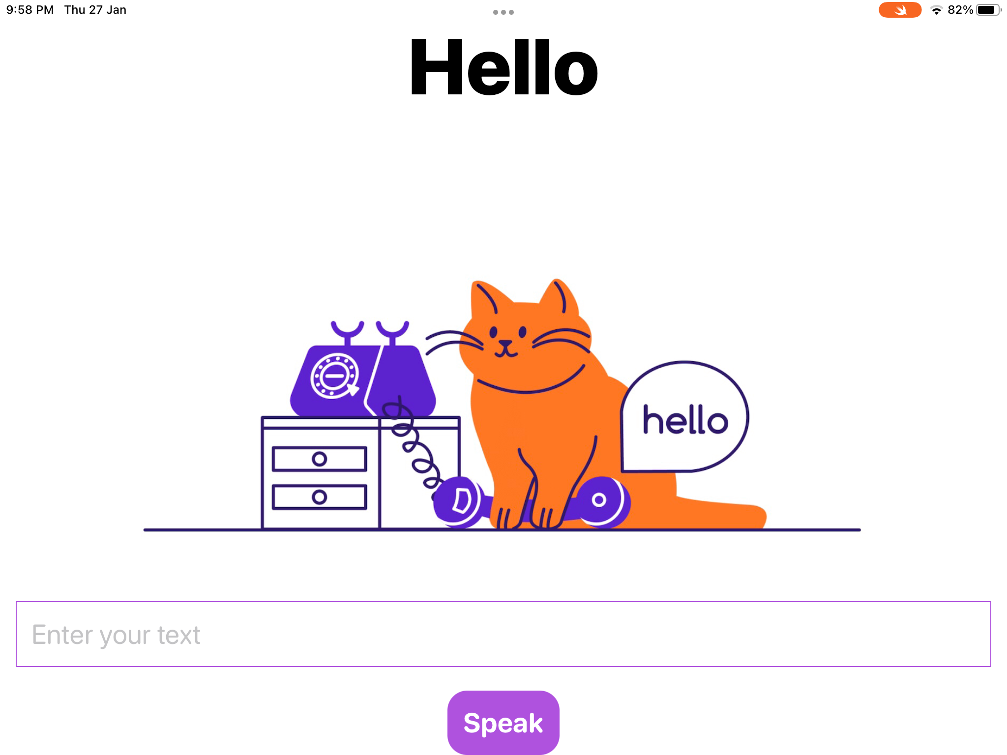GitHub - mshivam019/Meow-Speech: IOS app - Text to Speech