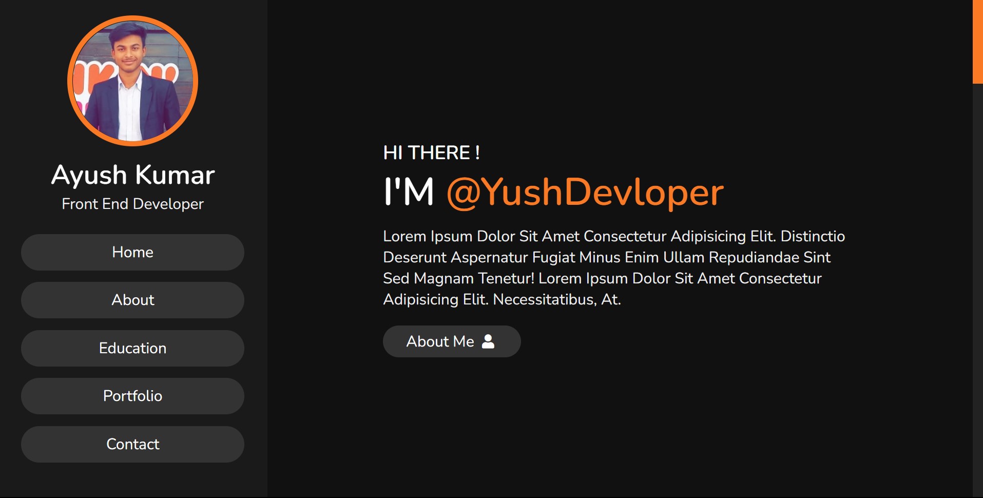 Github Rayushr Portfolio