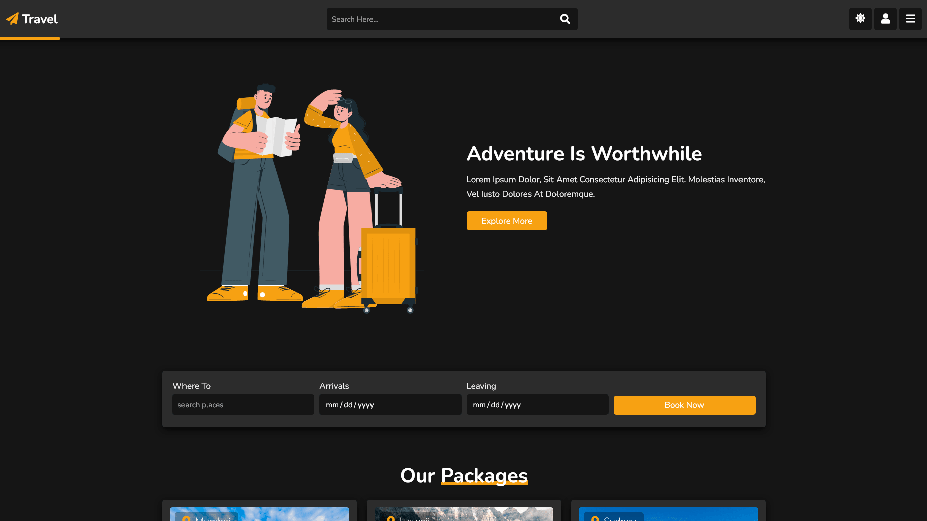 Github Taiseen Travel Agency