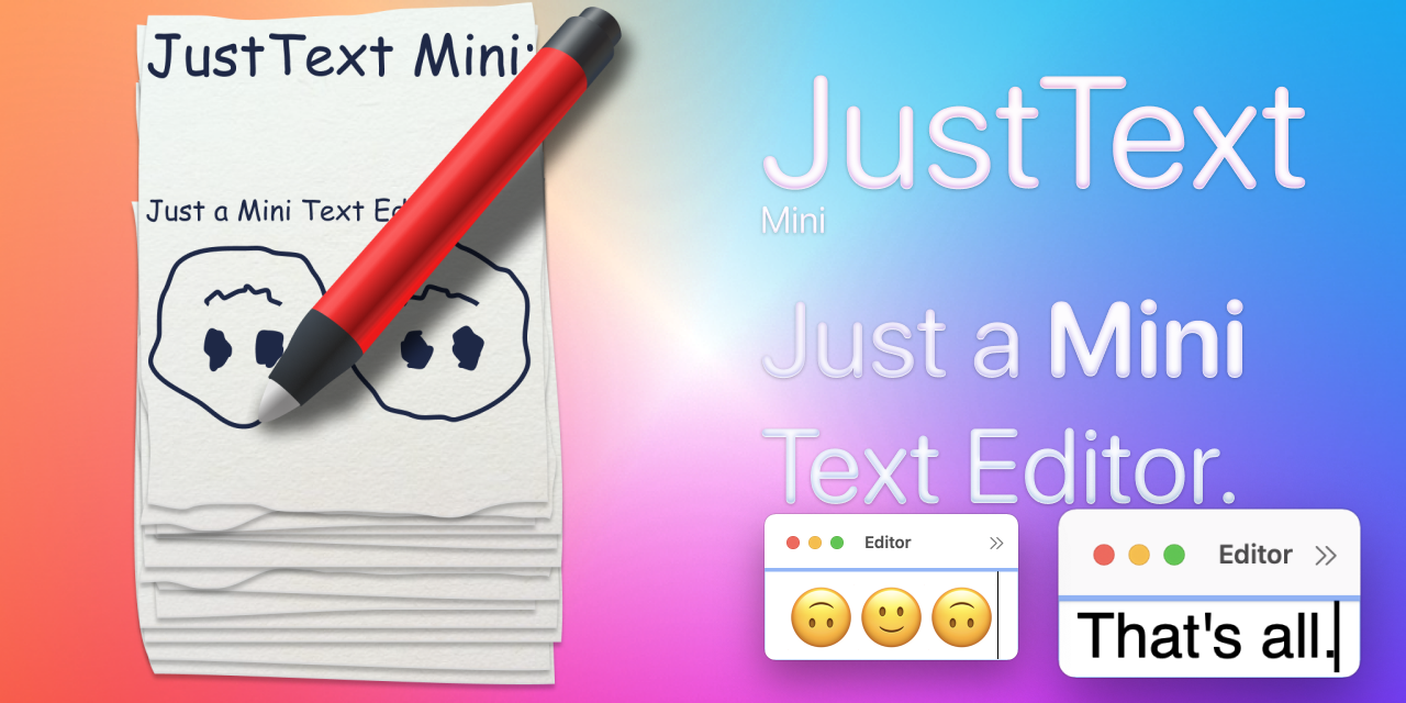GitHub - Mox4572/JustText-Mini: Just Text for OS X