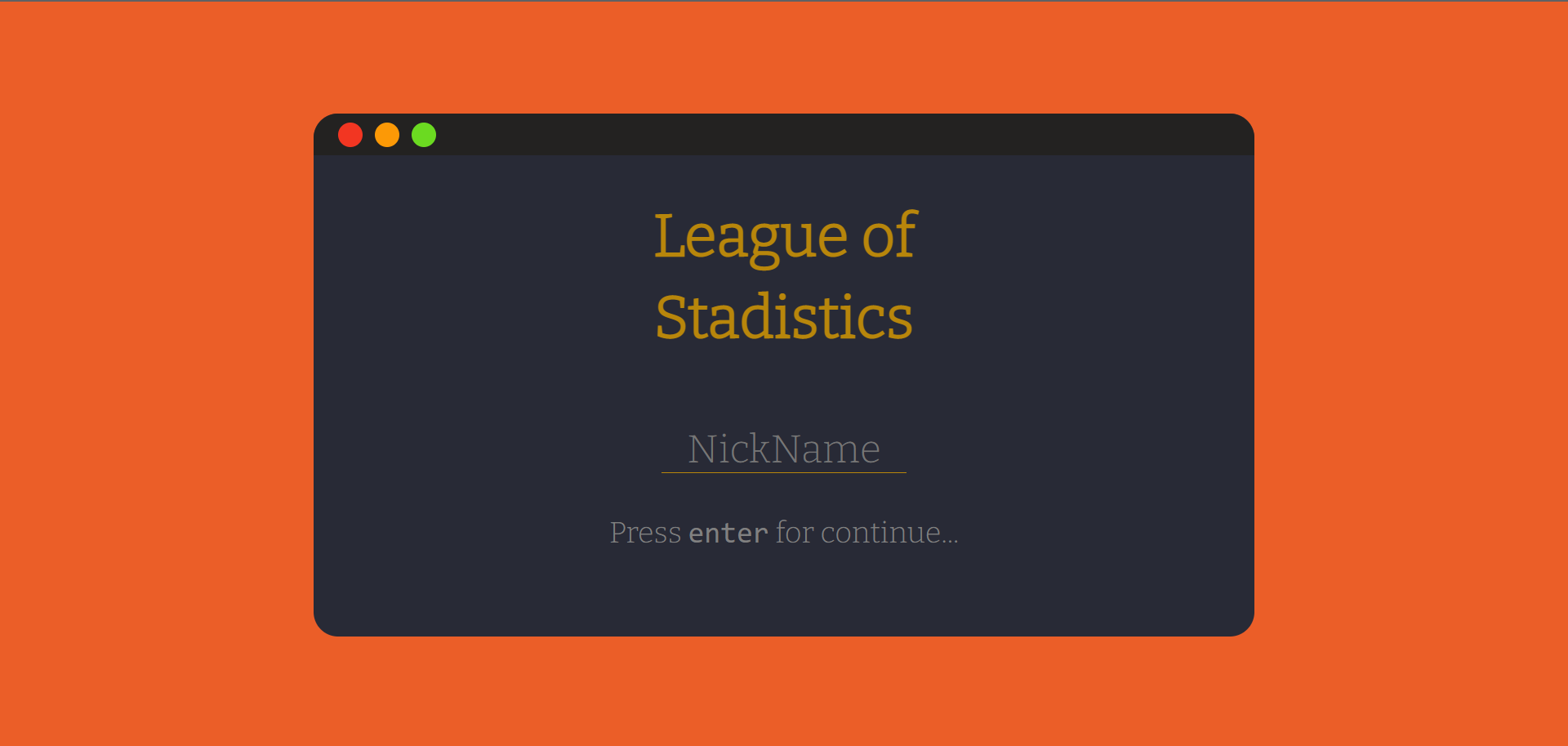 GitHub - golemHub/League-Of-Stadistics: This is one of my first projects with node js, in which ...