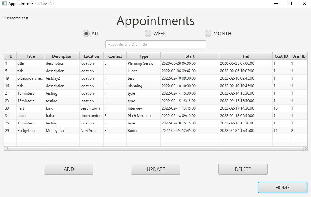 GitHub - mrdistance/AppointmentScheduler