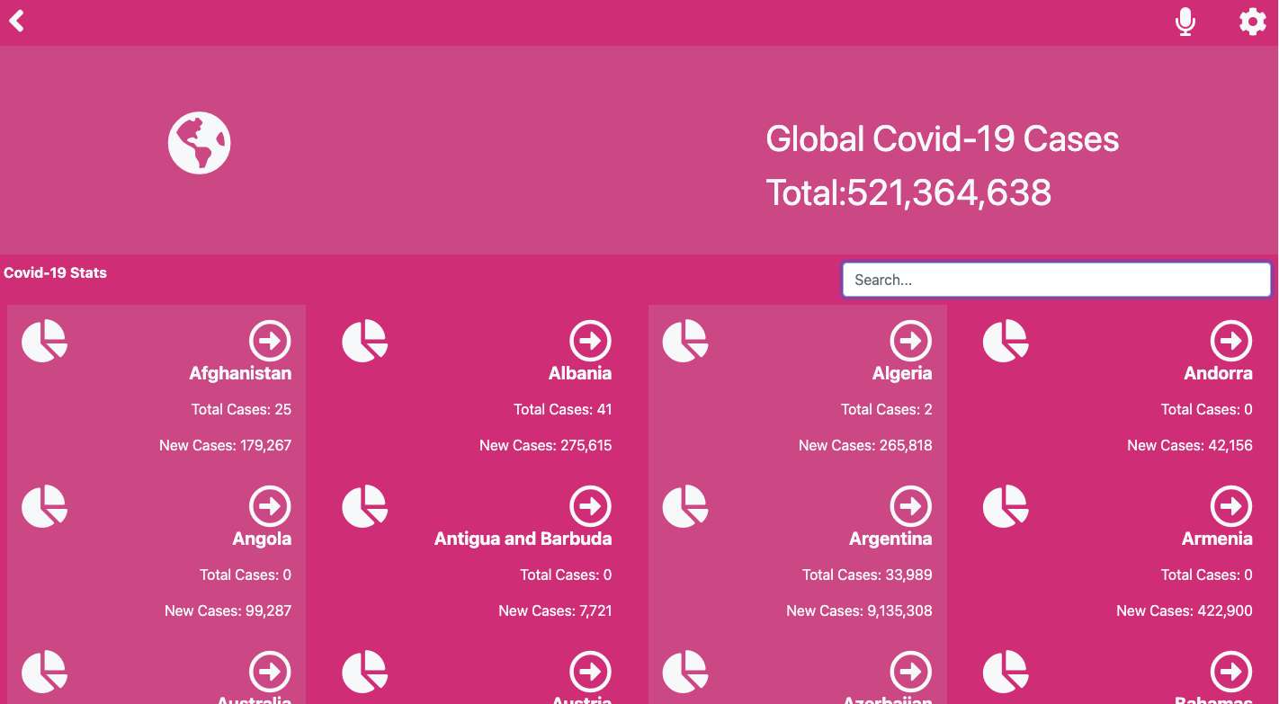 GitHub - yigitm/covid-19-tracking-app: Covid-19 Tracking App is a React ...