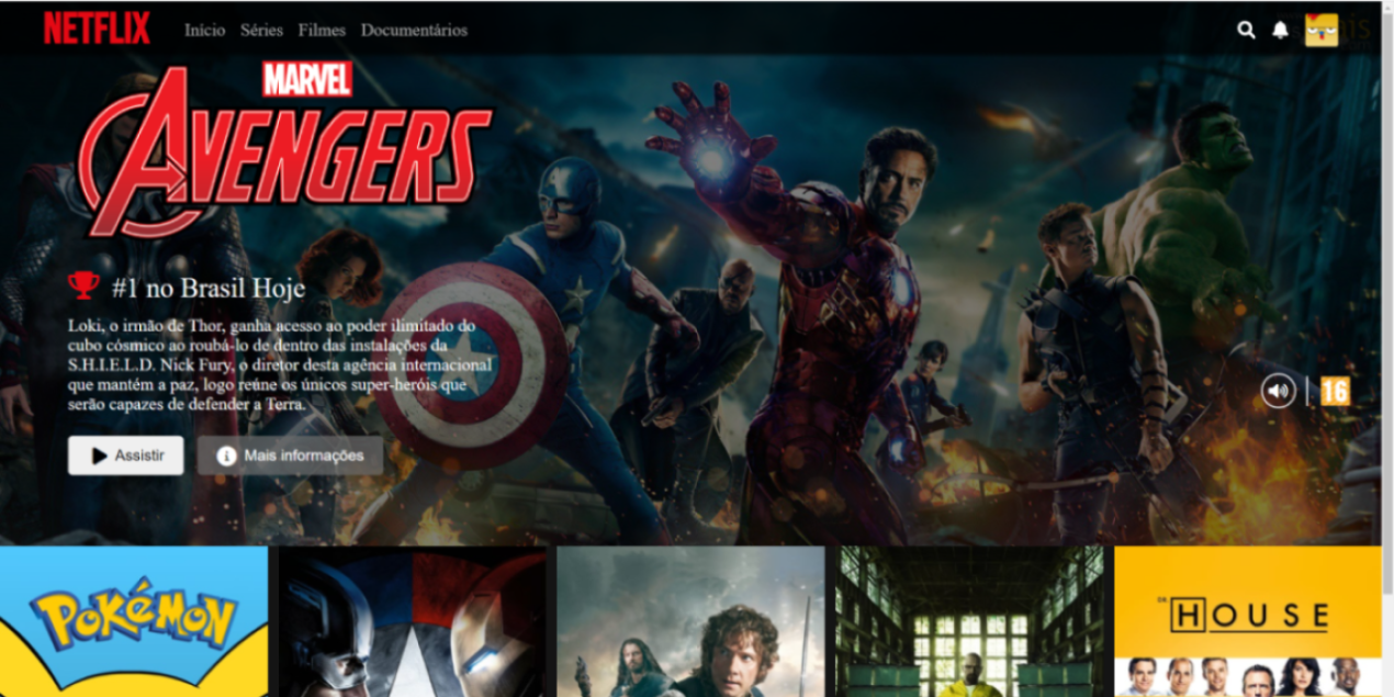 GitHub - peustratt/netflix-clone: Clone do netflix, desafio do Inter ...