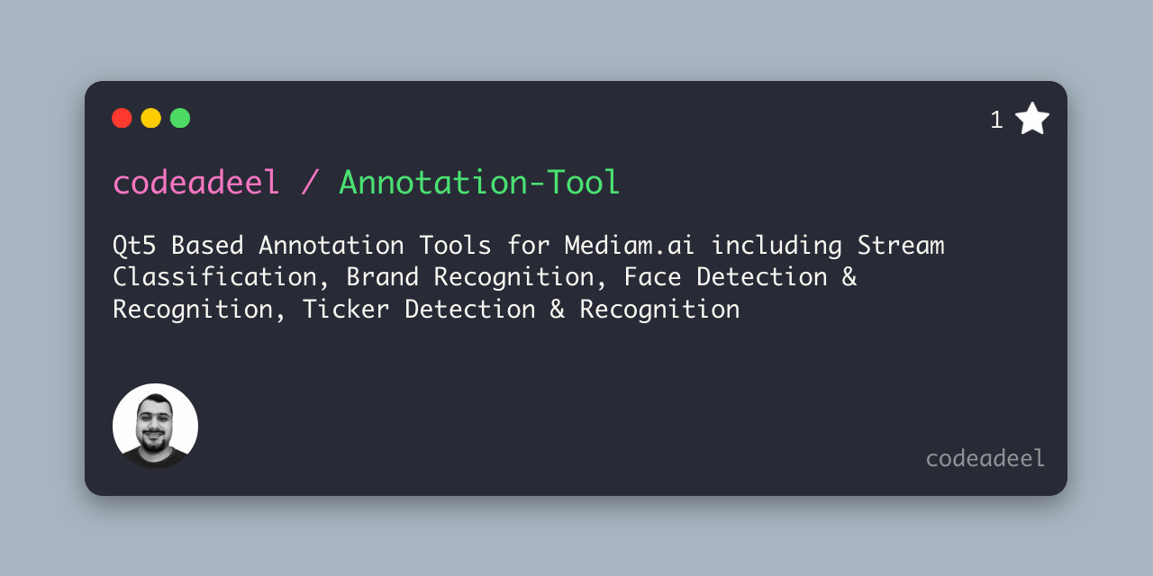 GitHub - codeadeel/Annotation-Tool: Qt5 Based Annotation Tools for ...