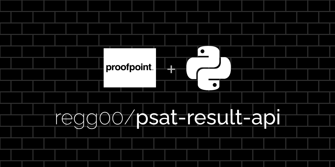 Github Regg00psat Result Api Python Module To Interact With The Proofpoint Security 