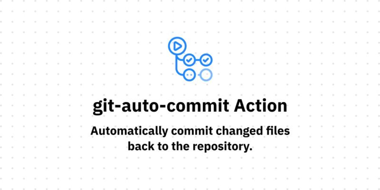 auto-commit · GitHub Topics · GitHub