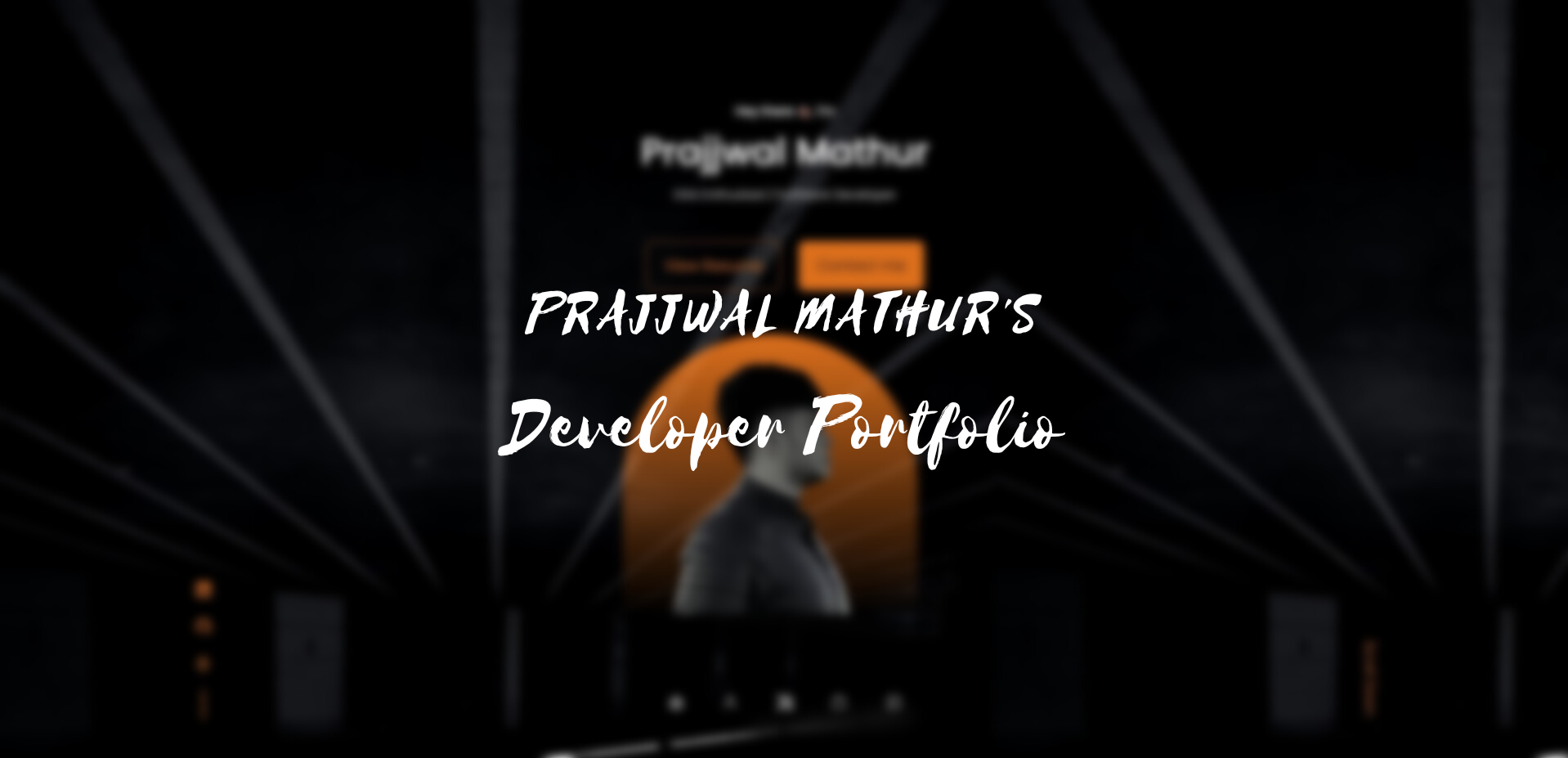 GitHub - prajjwal-mathur/prajjwal-mathur.github.io: Portfolio made with react