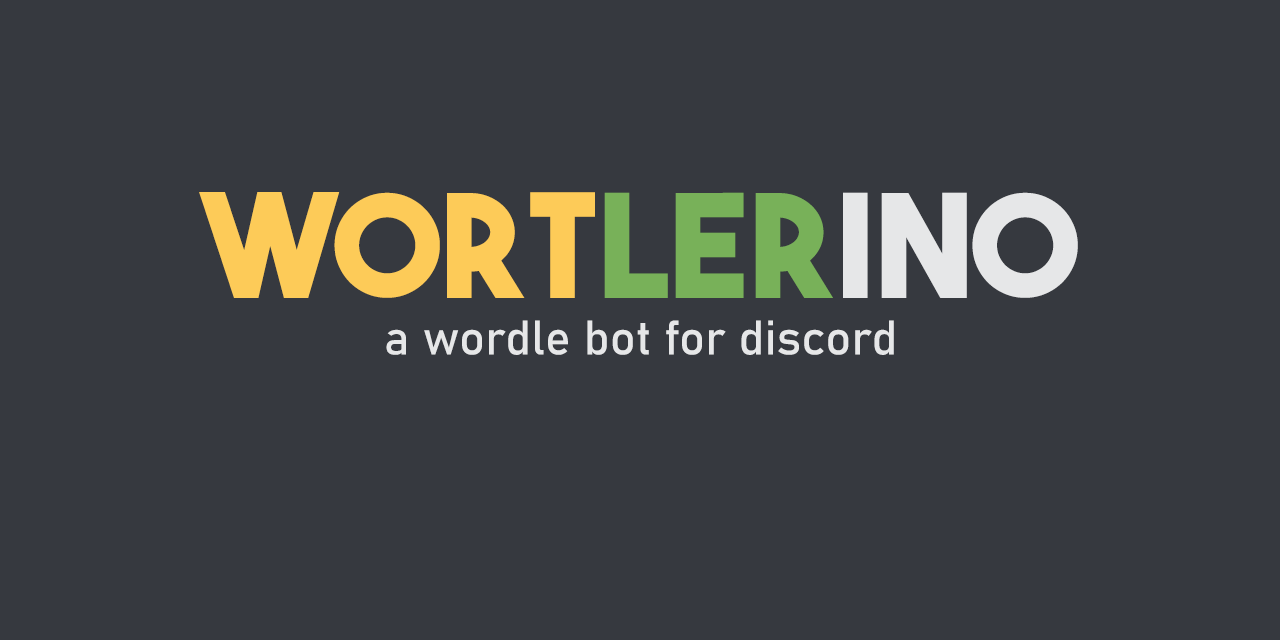 GitHub - Gugubo/Wortlerino: Wordle Discord Bot