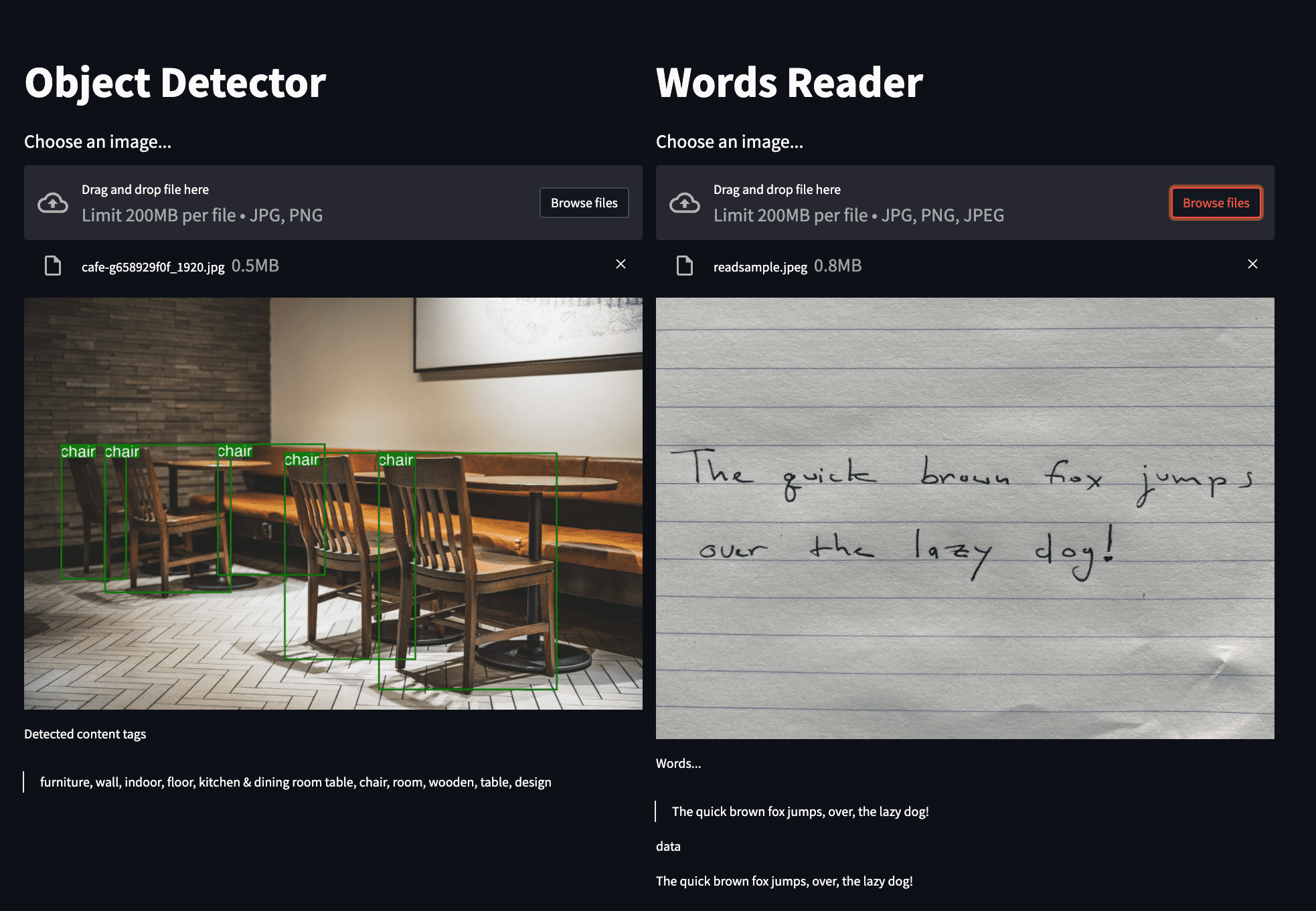 GitHub - MaiMouri/Object-detector-and-text-reader: An app that can ...