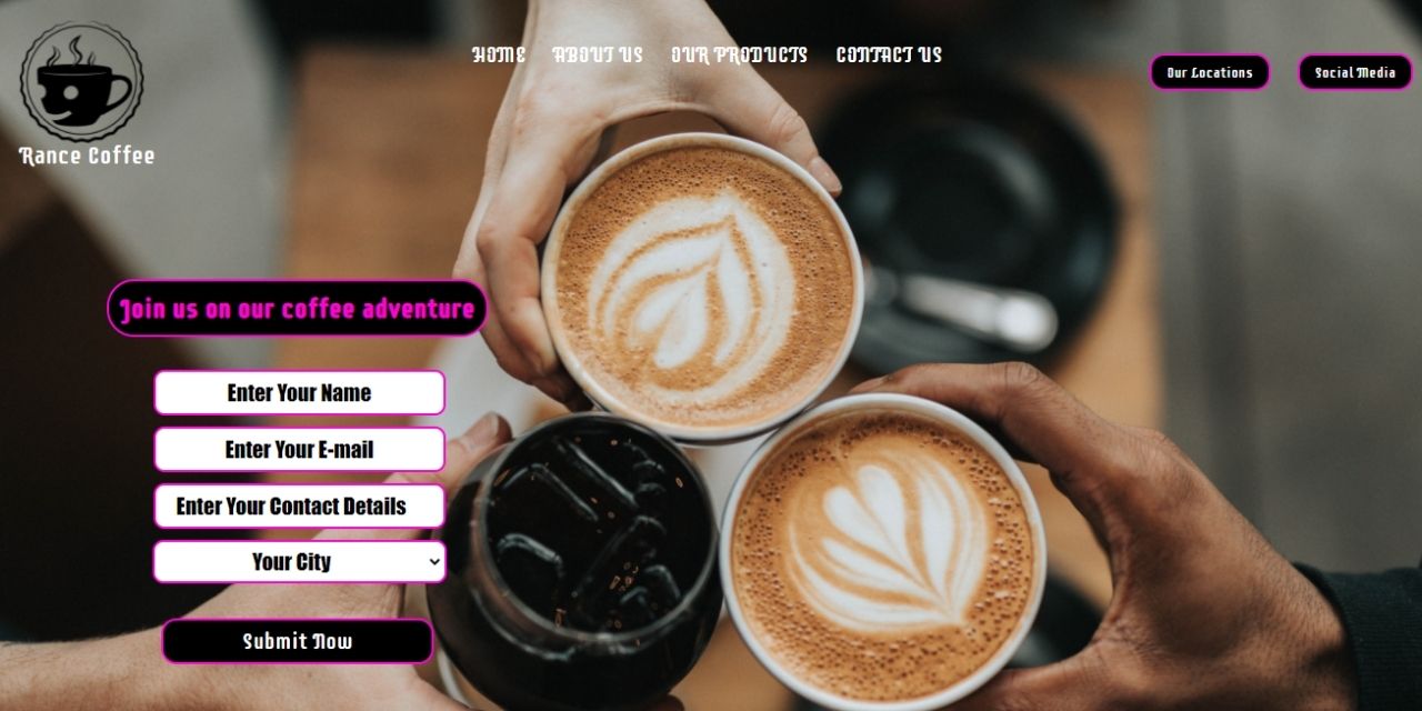GitHub - rance99/landing-page---sample-coffee-shop-website: landing ...