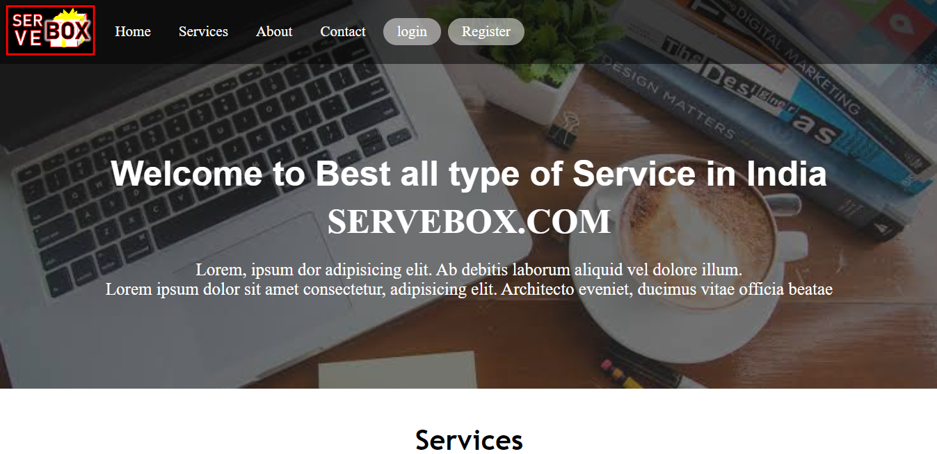 GitHub - AmiyaRanjanDas/Servebox.com-Website: This is a my first Website using HTML,CSS ...