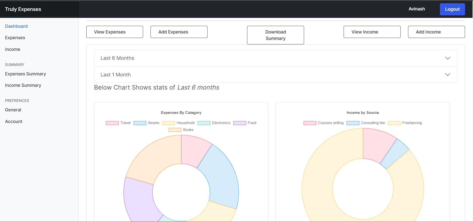 GitHub - kavinash-samsung/expense-tracker