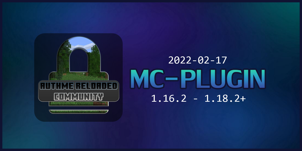 GitHub - MC-MASTER-PLUGIN/Authme-Reloaded-CommunityBuild: The ...