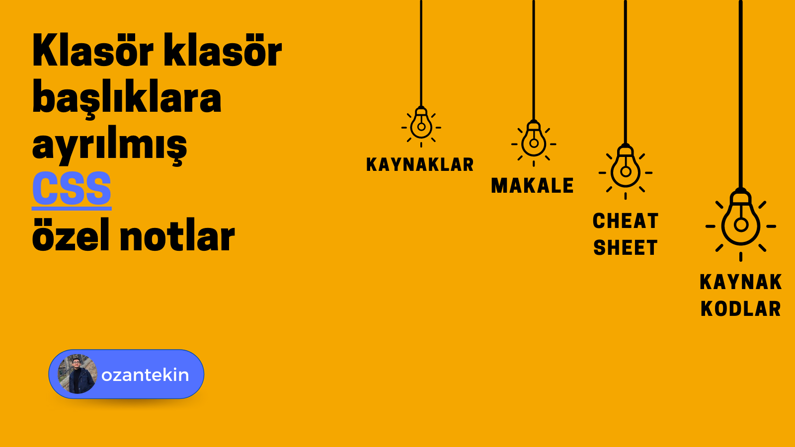 GitHub - ozantekin/css-notes: Here you can find the resources, research ...