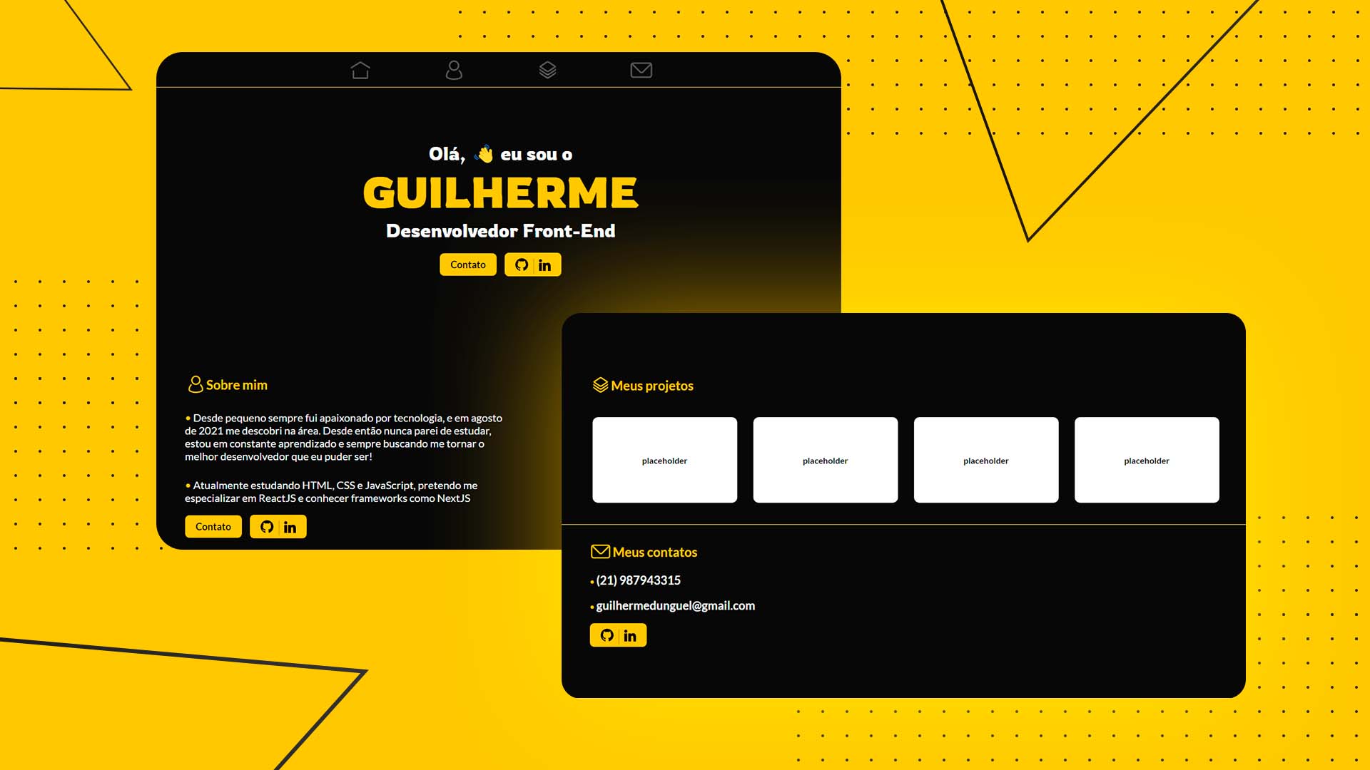 GitHub - GuilhermeDunguel/Meu-Antigo-Portfolio