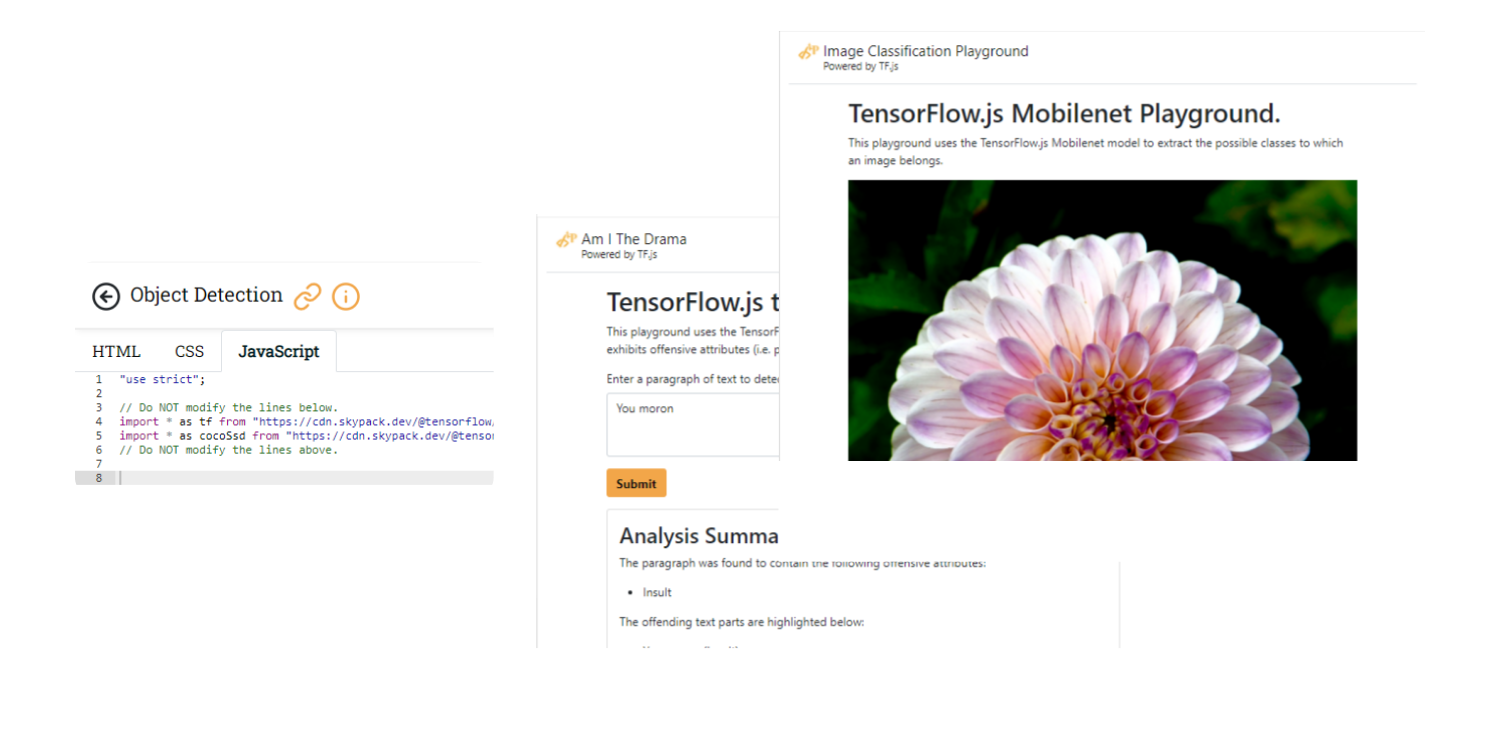 Github Adamichelletfjs Playground A Code Playground For Exploring Tfjs Models In The Browser