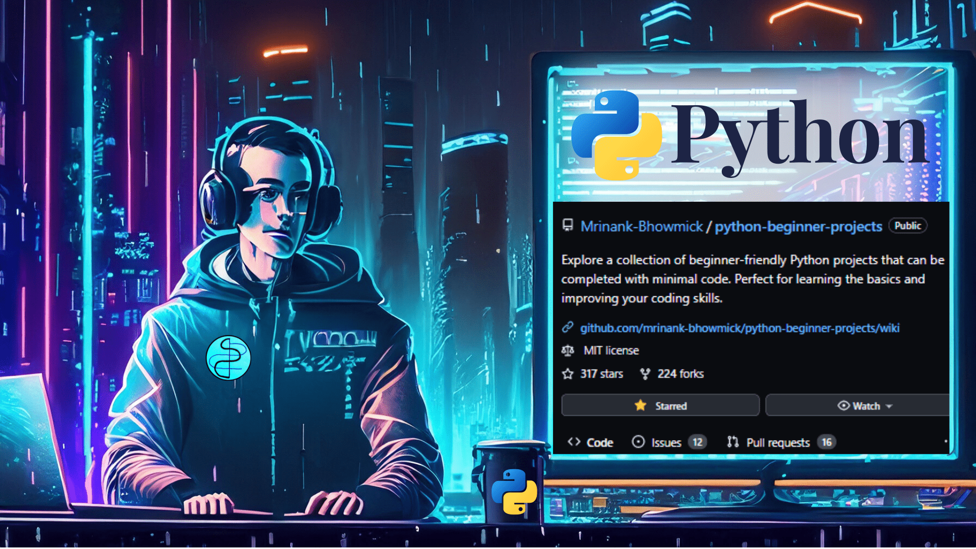 Python project beginner GitHub Topics GitHub