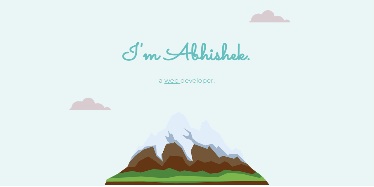 GitHub - abhisheksinha5/my-cv: My First Website in HTML