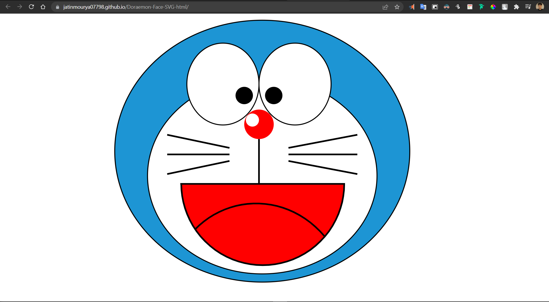 Doraemon-Face-SVG-html/index.html at main · jatinmourya/Doraemon-Face-SVG-html · GitHub