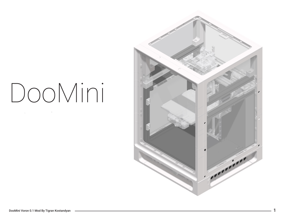 GitHub - TigranDesigner/Voron-Mods: Voron 3D printer mods, remixes and ...