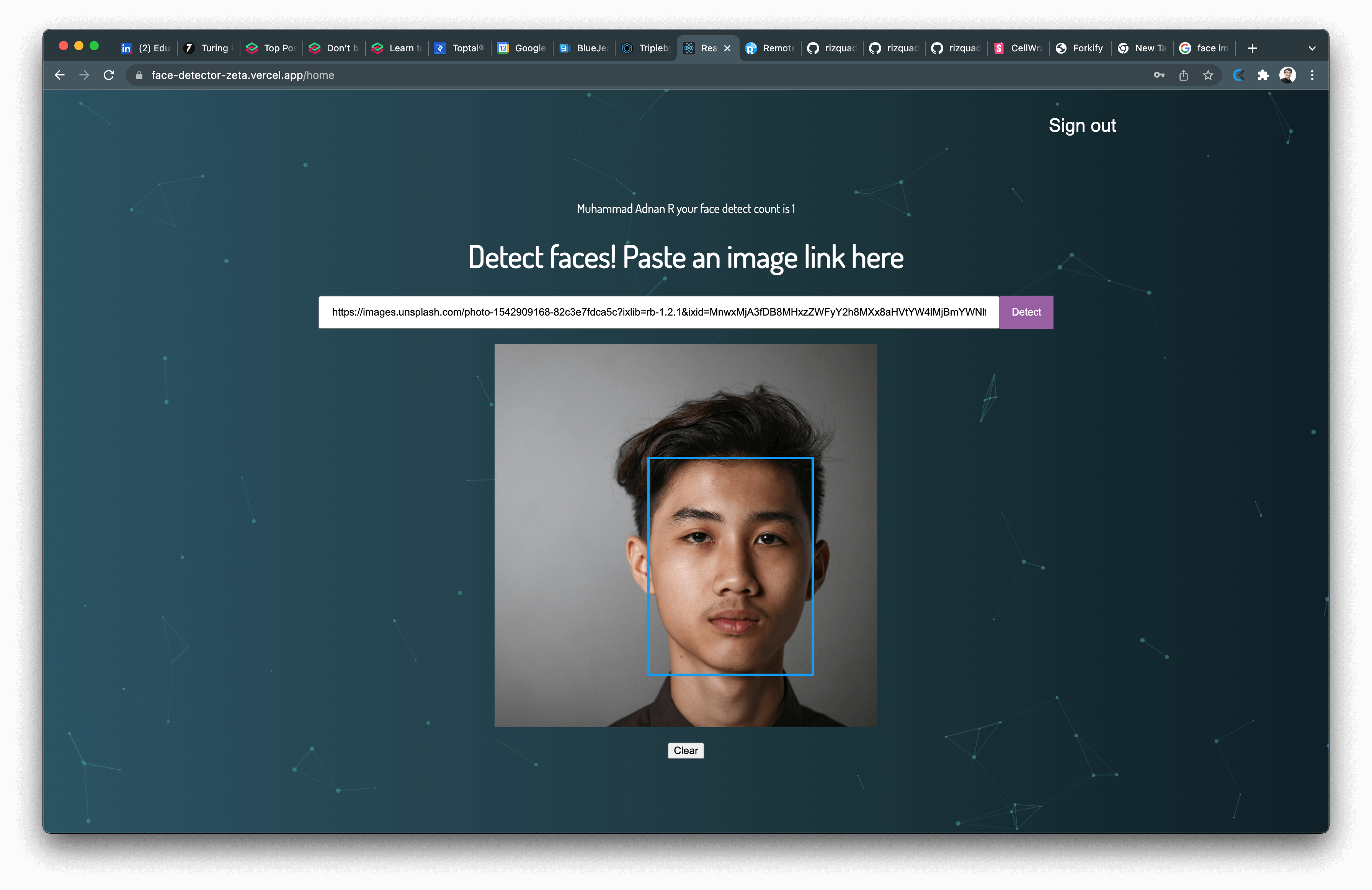 Github Rizquadnan Face Detector
