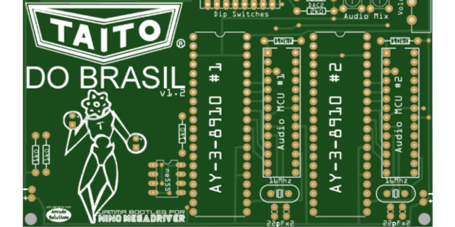 GitHub - ninomegadriver/TDBABootleg: Taito do Brasil Arcade Bootleg