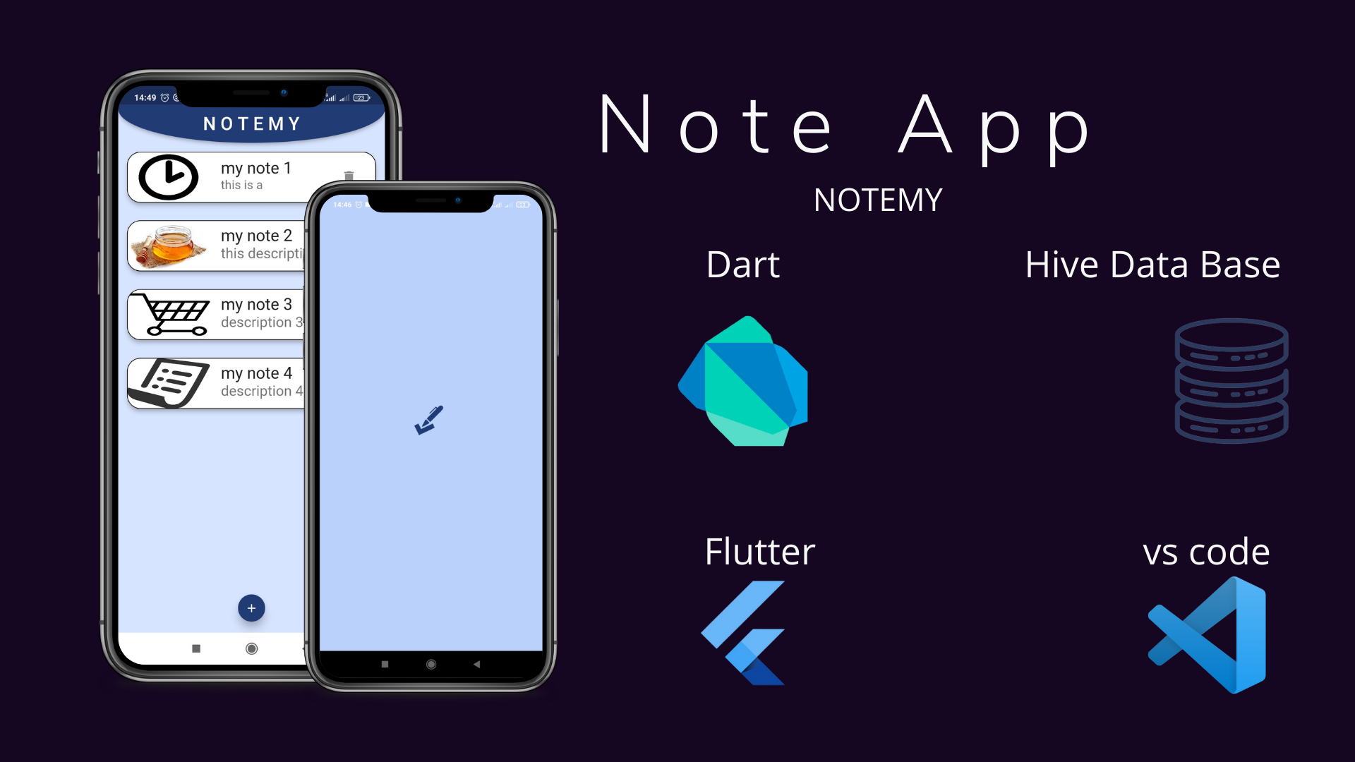 GitHub - hichembtb/NOTEMY: Note app using hive