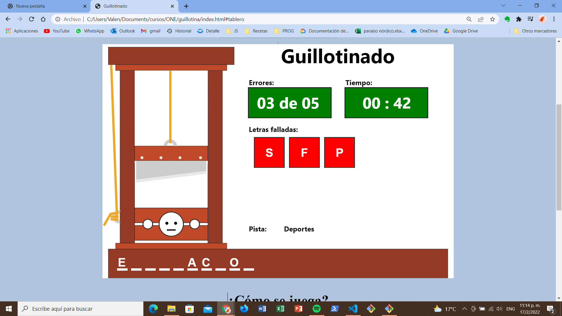 challengeonejuegoahorcado · GitHub Topics · GitHub