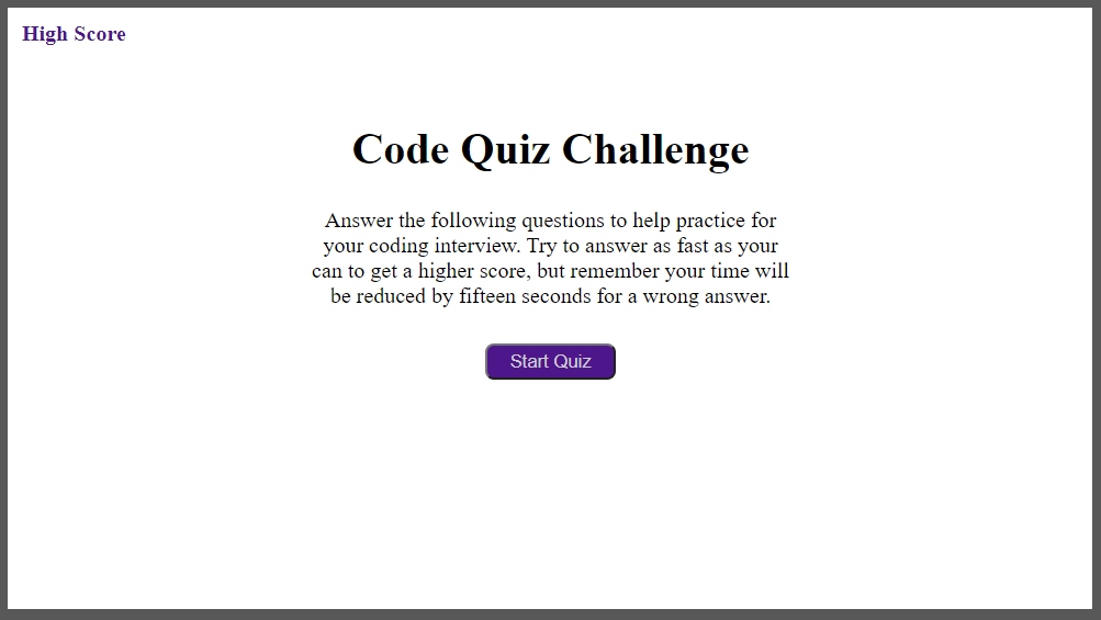 GitHub - bthalpin/Code-Quiz