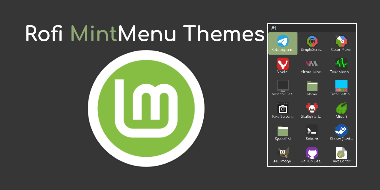 GitHub - ItsZariep/rofi-mintmenu-themes: Mint inspired theme for Rofi