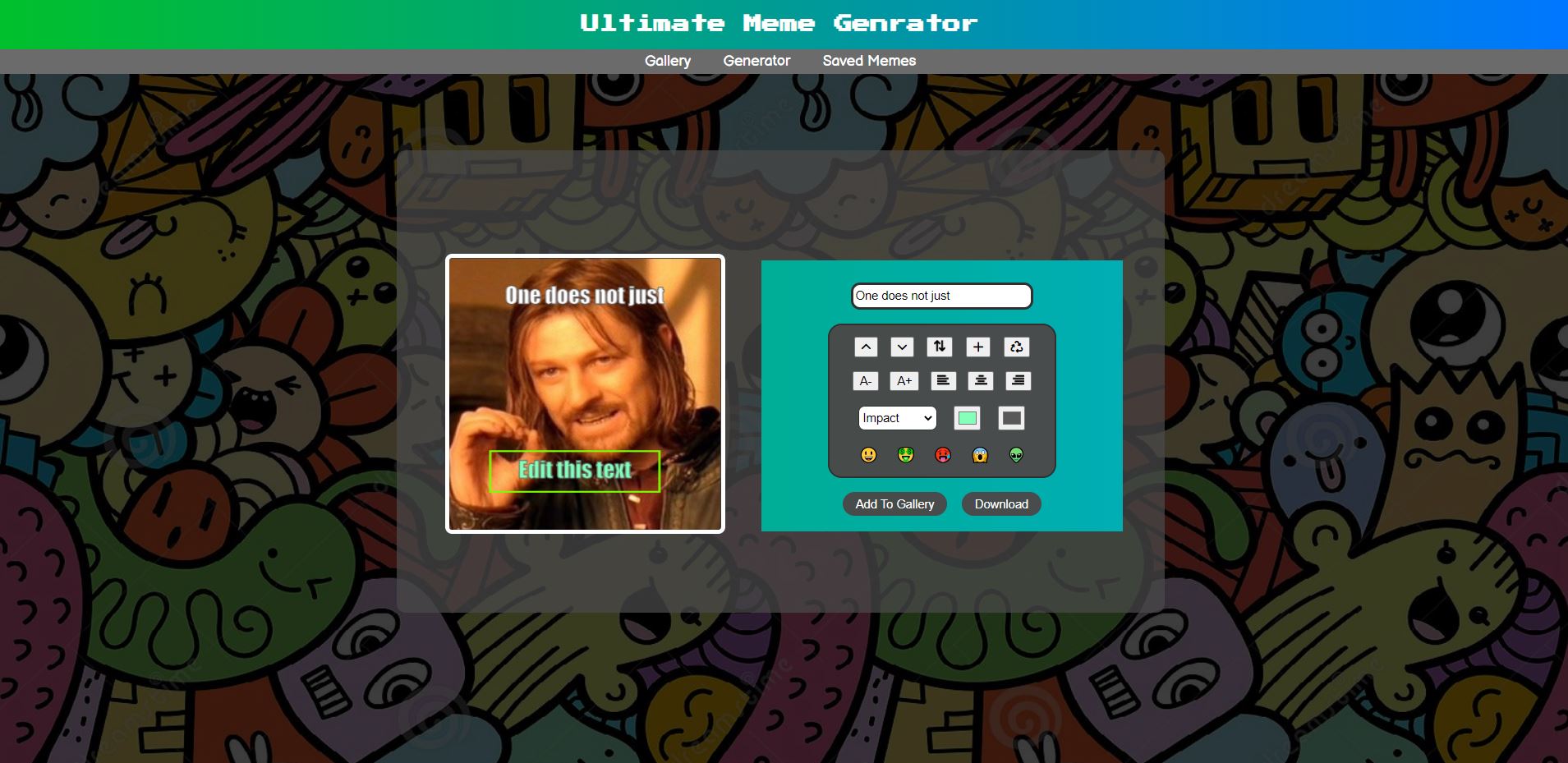 GitHub - Guy7475/ultimate-meme-generator-restored