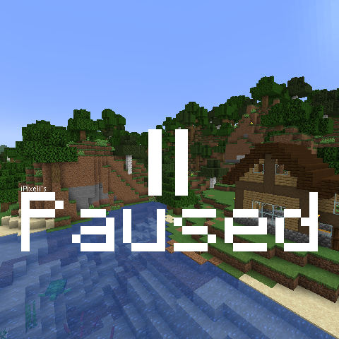 GitHub - iPixeli/Paused: Minecraft mod. Displays an on-screen pause ...